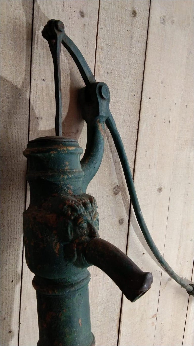 Antique French Cast Iron Garden Fountain Pump, circa 1810 For Sale at ...