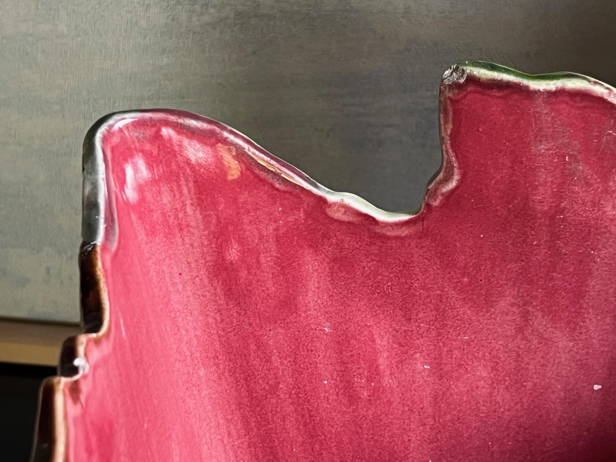 Antique French Ceramic Palissy Style Jardiniere, circa 1885 at 1stDibs