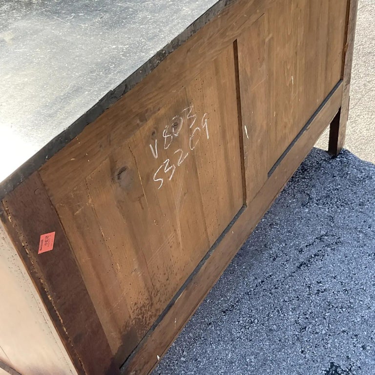 Antique French Charles X Book Matched Commode For Sale at 1stDibs