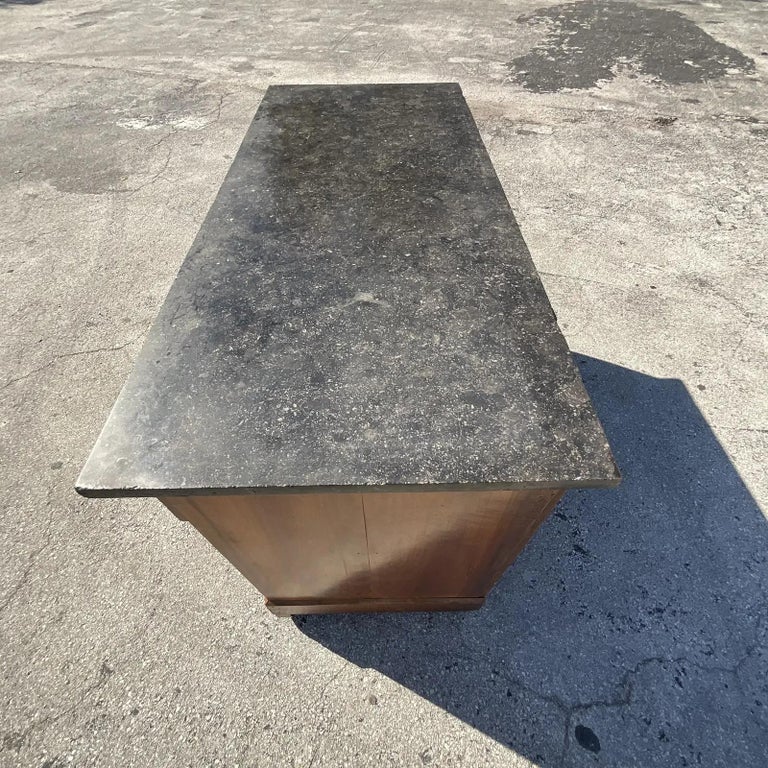 Antique French Charles X Book Matched Commode For Sale at 1stDibs