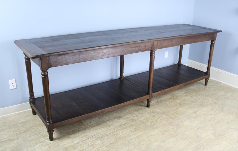 Antique French Chestnut Draper's Table at 1stDibs | drapier table