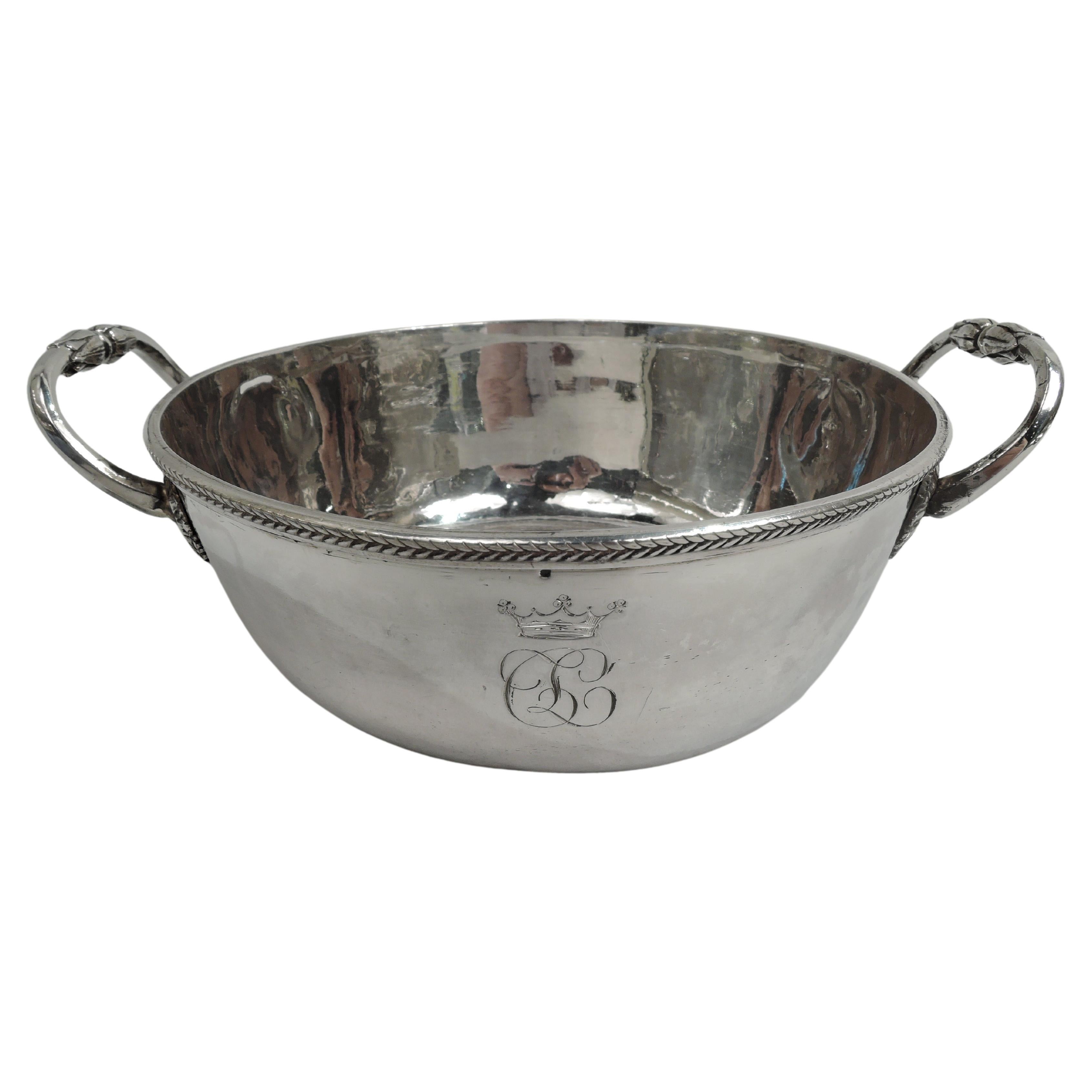 Antique French Hammered Silver Sommelier Tastevin for Wine Tasting at ...