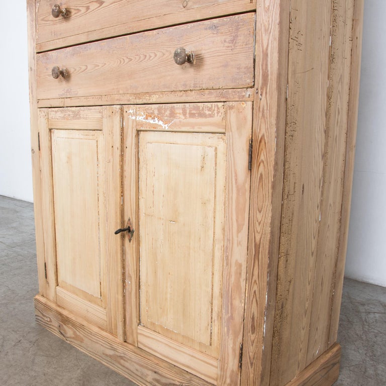 Antique French Country Pine Pantry Cabinet at 1stDibs