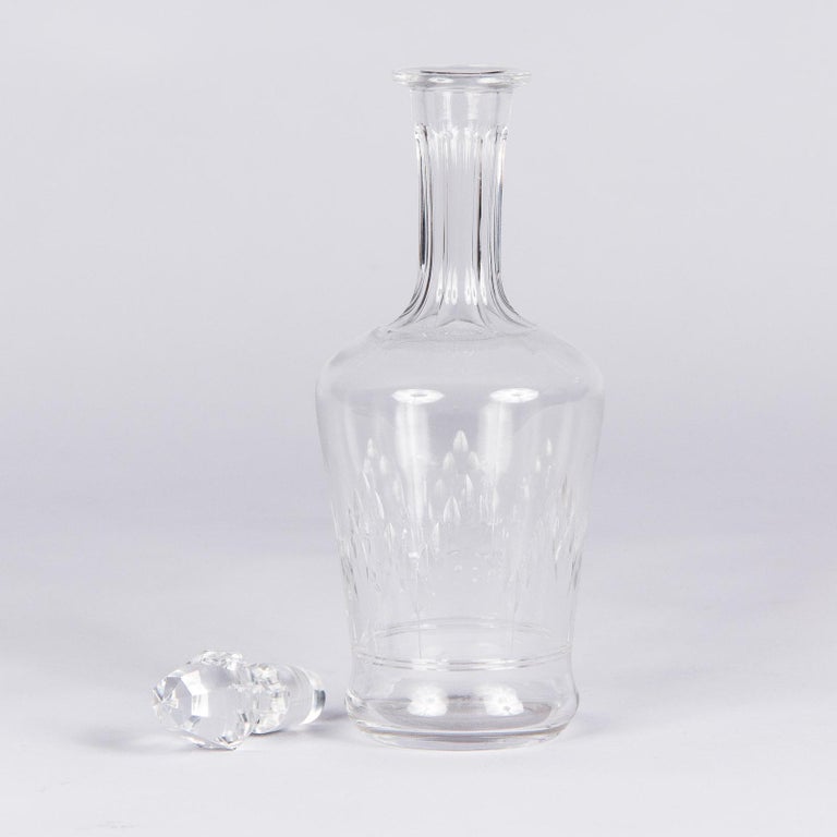 Antique French Crystal Carafe, Early 1900s at 1stDibs