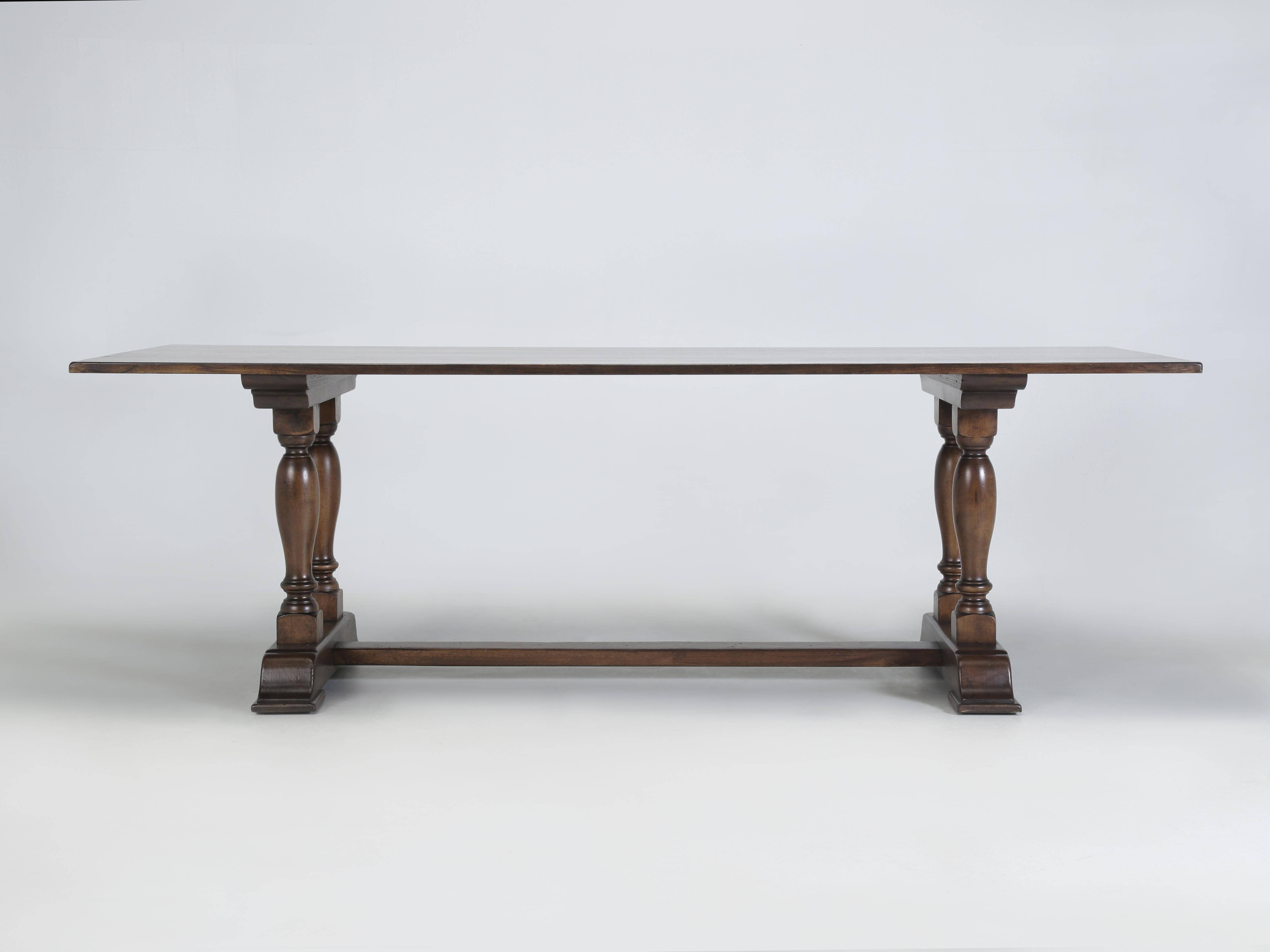 Antique French Dining Table Trestle Design. Completely Restored and ...