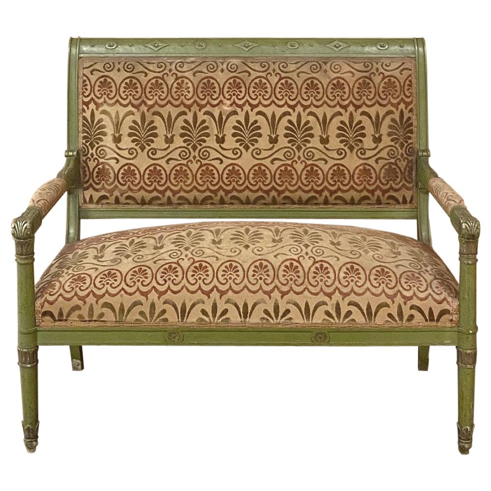 French Directoire Style Inlaid Dining Room Suite at 1stDibs