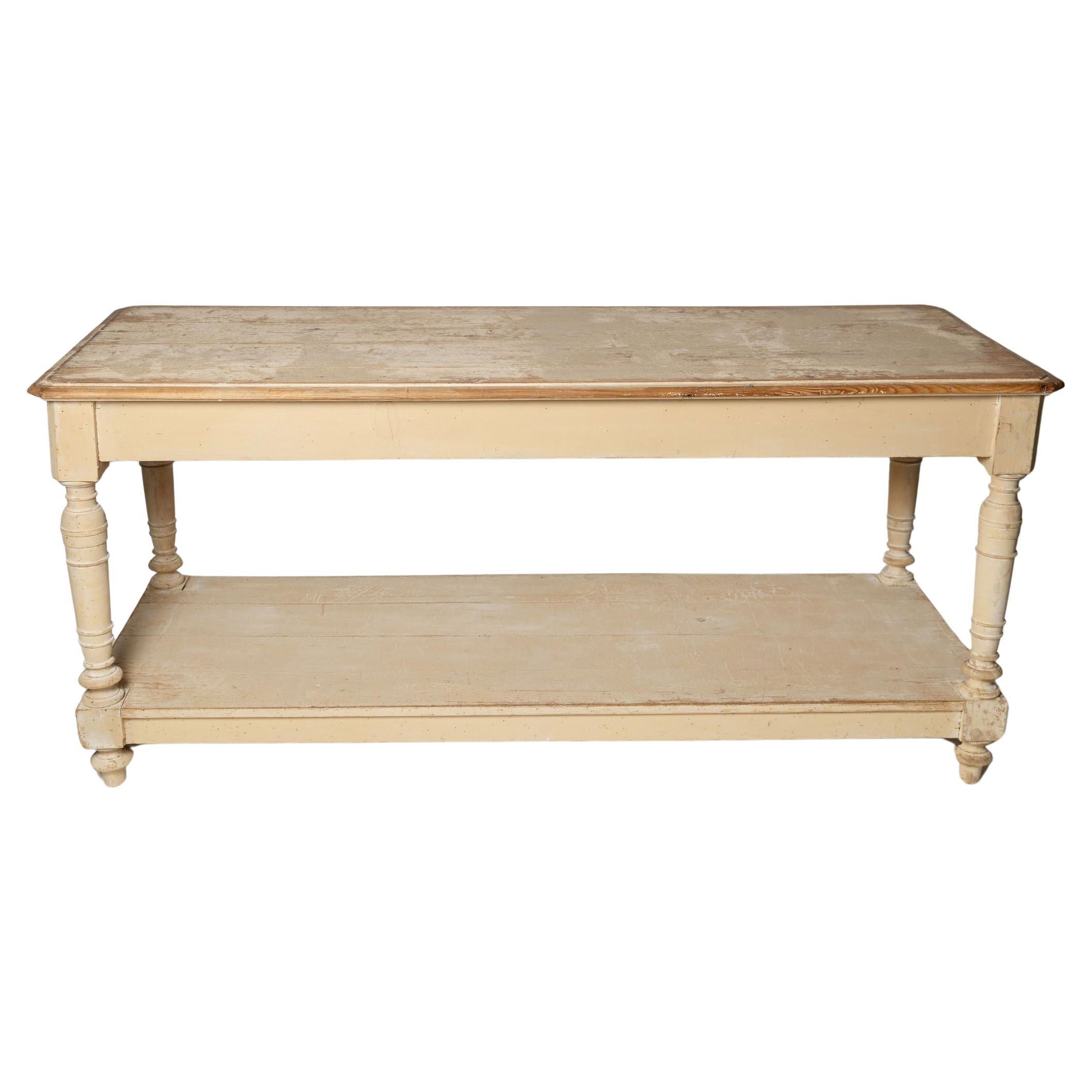 Antique French Draper's Table For Sale at 1stDibs | antique drapers ...