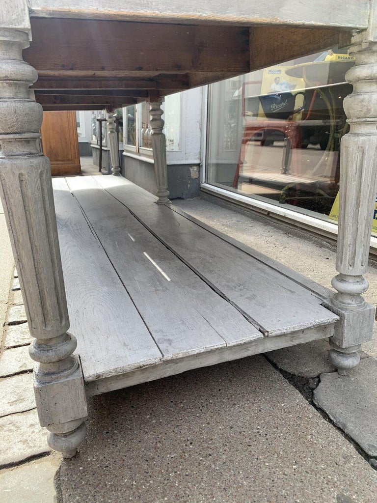 Antique French Drapery Table/Console Table, 1900s, France For Sale at ...