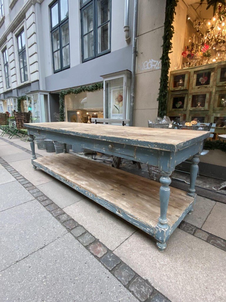 Antique French Drapery Table/Console Table, 1900s, France at 1stDibs