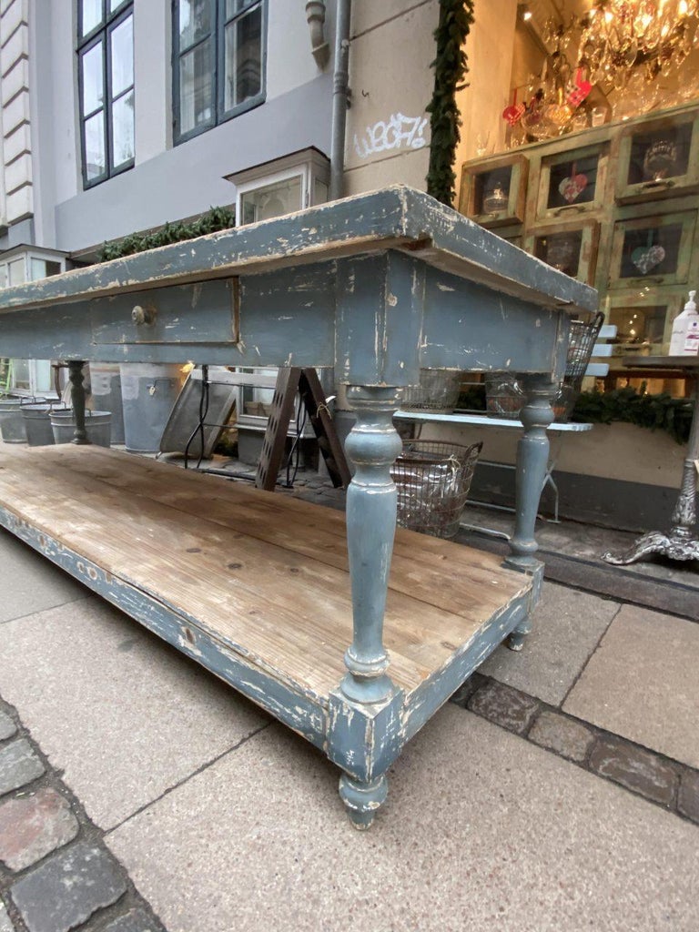 Antique French Drapery Table/Console Table, 1900s, France at 1stDibs