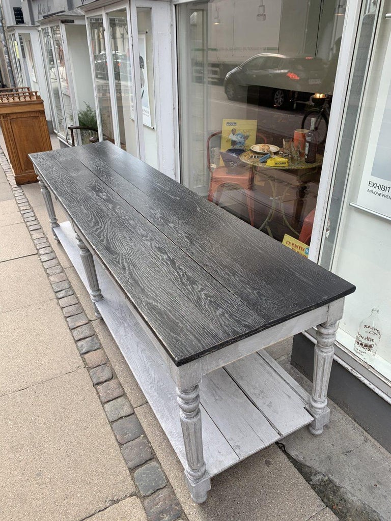 Antique French Drapery Table/Console Table, 1900s, France For Sale at ...