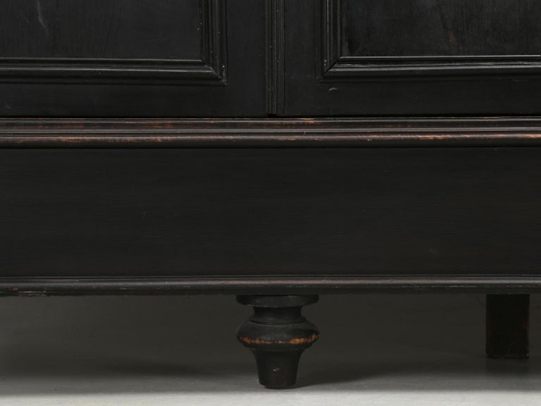 Antique French Ebony Bookcase, in Its Original Finish at 1stDibs