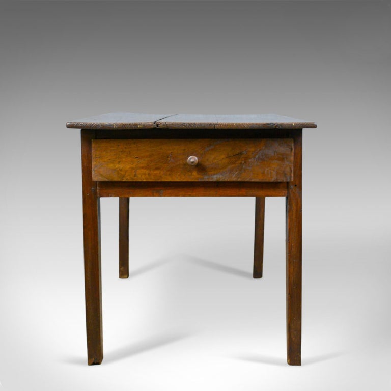 Antique French Farmhouse Table, Oak, Kitchen, Dining, 19th Century ...