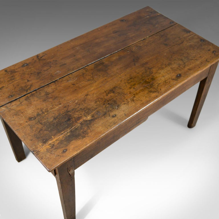 Antique French Farmhouse Table, Oak, Kitchen, Dining, 19th Century ...