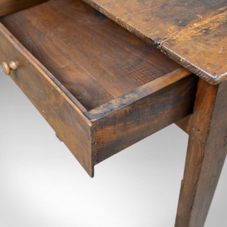 Antique French Farmhouse Table, Oak, Kitchen, Dining, 19th Century ...