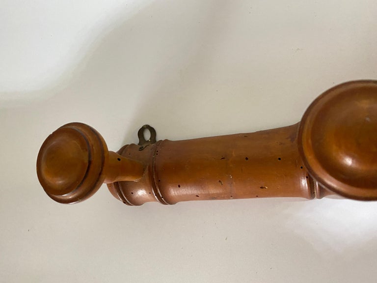 Antique French Faux Bamboo Carved Coat and Hat Rack, circa 1920 For ...