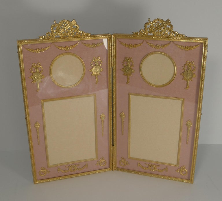 Antique French Gilded Bronze Photograph / Picture Frame circa 1900 ...