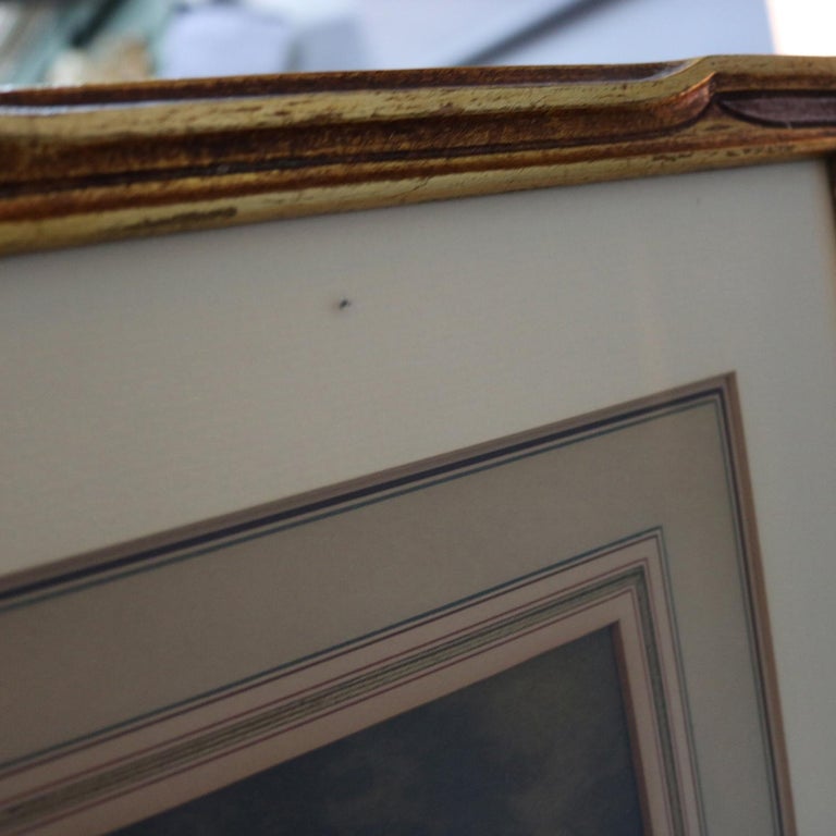 Antique French Giltwood Framed Classical Romantic Print, 20th Century ...