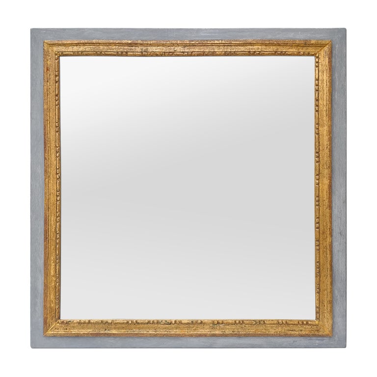 Antique French Giltwood and Painted Wood Louis XVI Period Mirror, circa ...