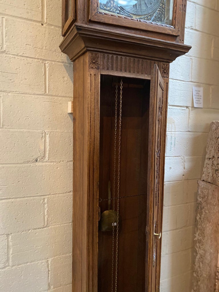 Antique Belgium Grandfather Clock, circa 1850 at 1stDibs | 1850 antique ...