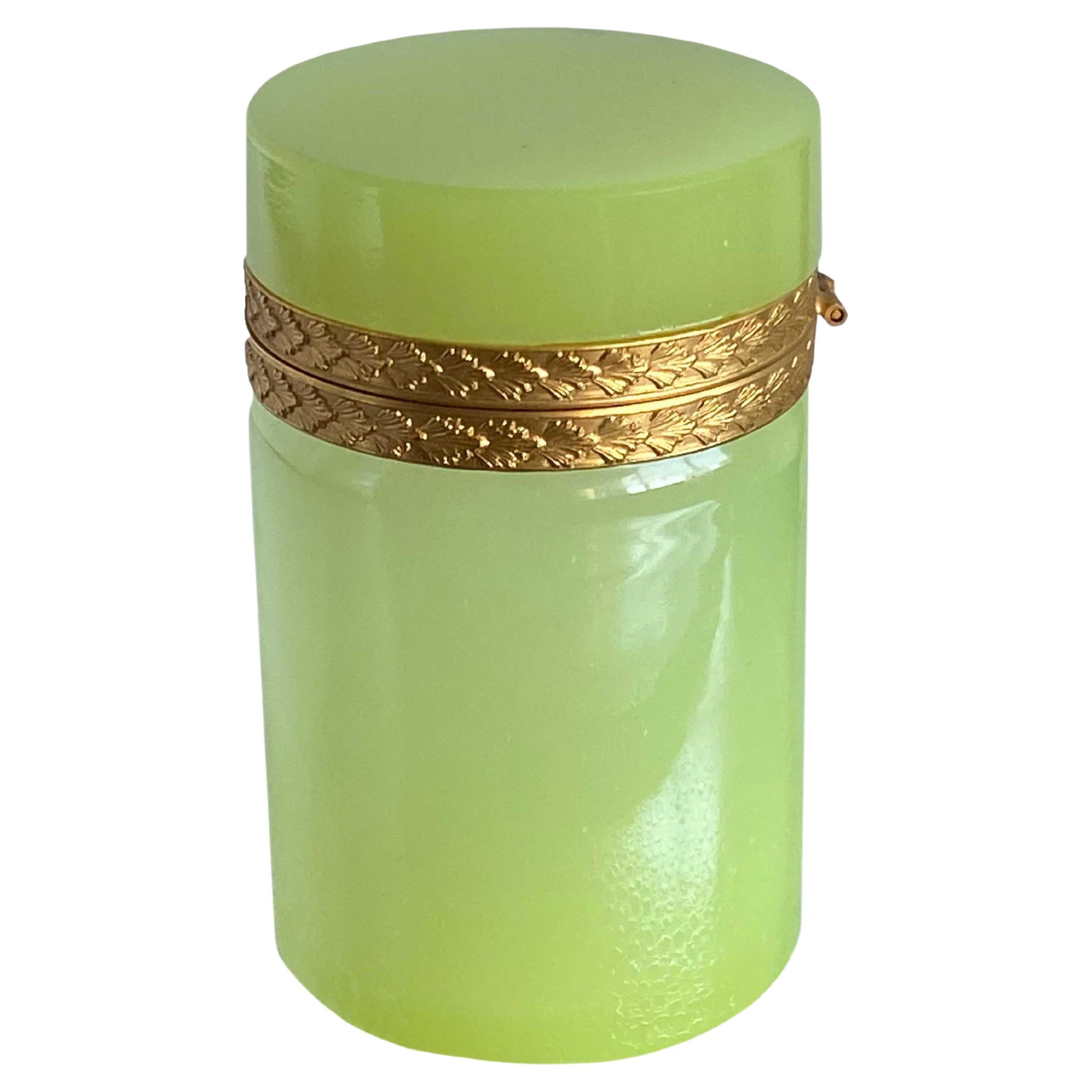 French Opaline Box at 1stDibs