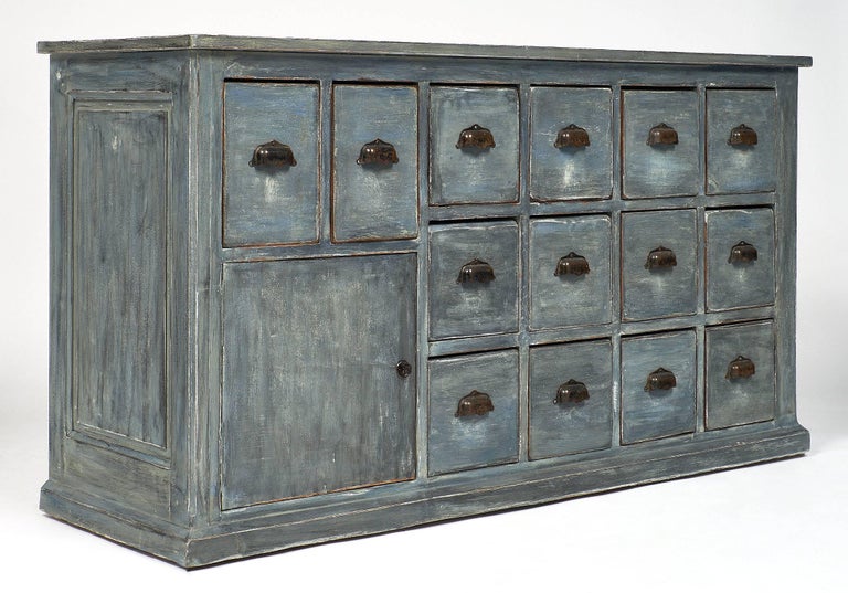Antique French Haberdashery Cabinet at 1stDibs