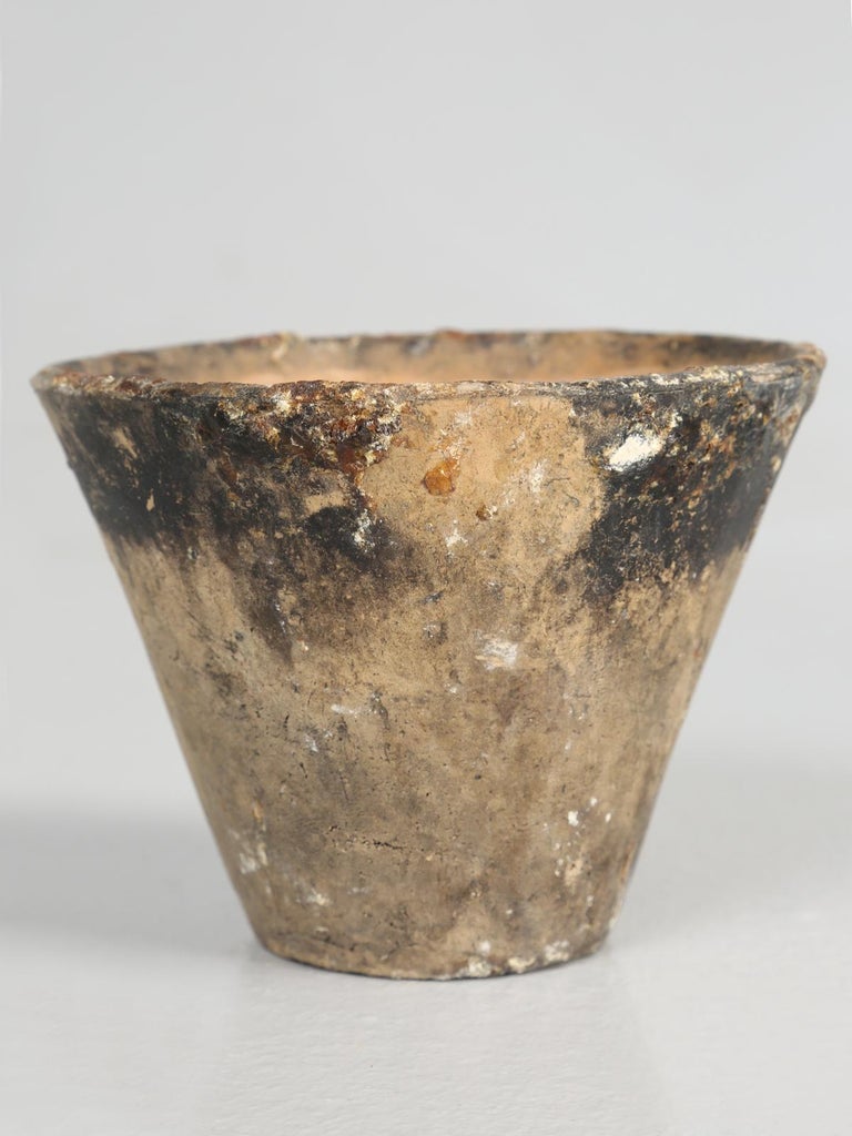 Antique French Jam Pots or Small Terracotta Planters at 1stDibs ...