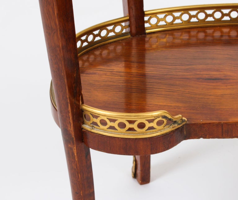 Antique French Kidney Occasional Side Table 19th Century For Sale at ...