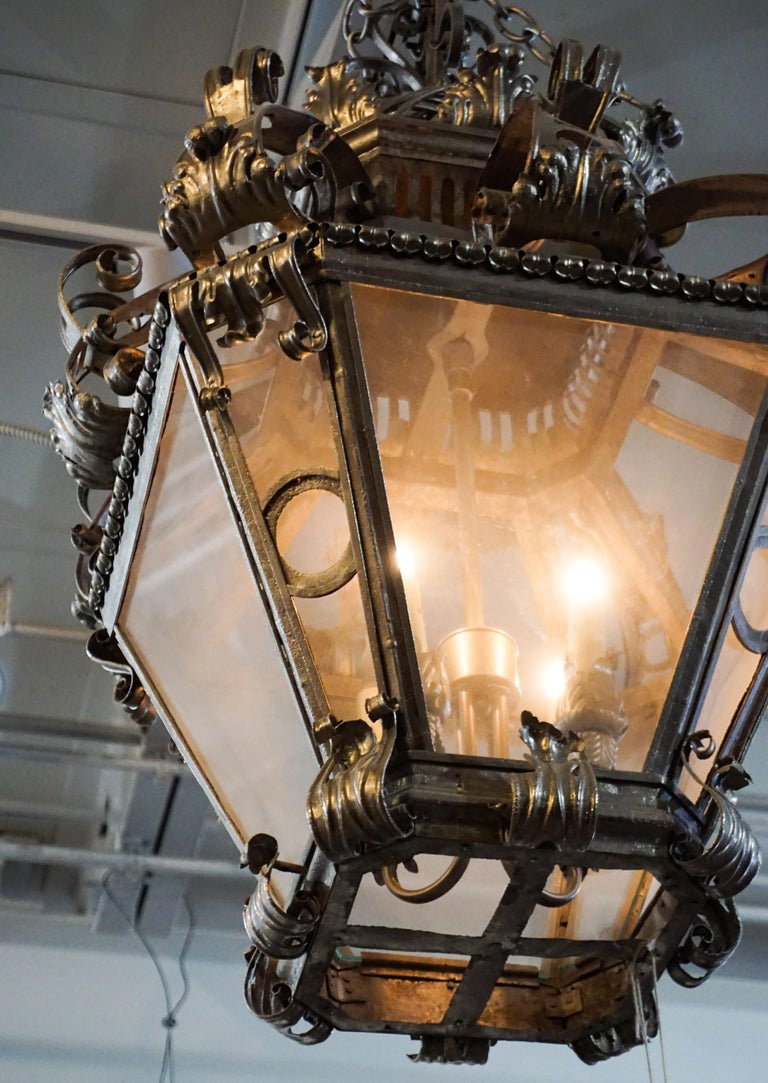 Antique French Lantern at 1stDibs