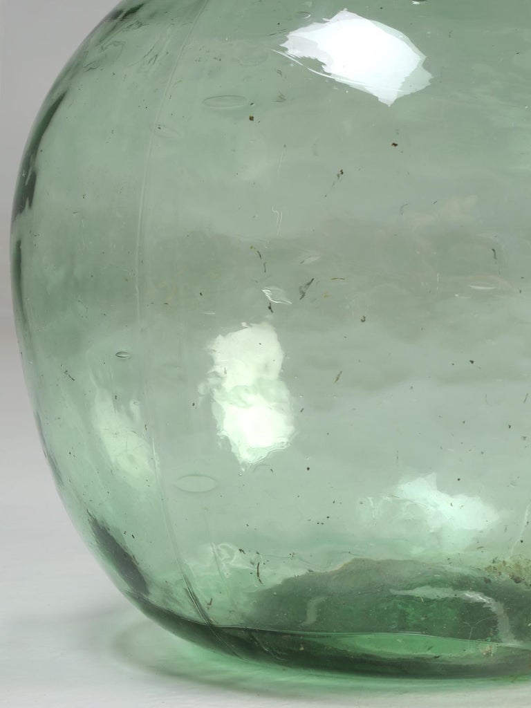 Antique French Large Glass Demijohn, circa 1900 at 1stDibs