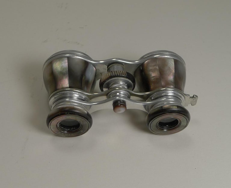 French Lemaire Opera Glasses with Detachable Lorgnette Handle, circa ...