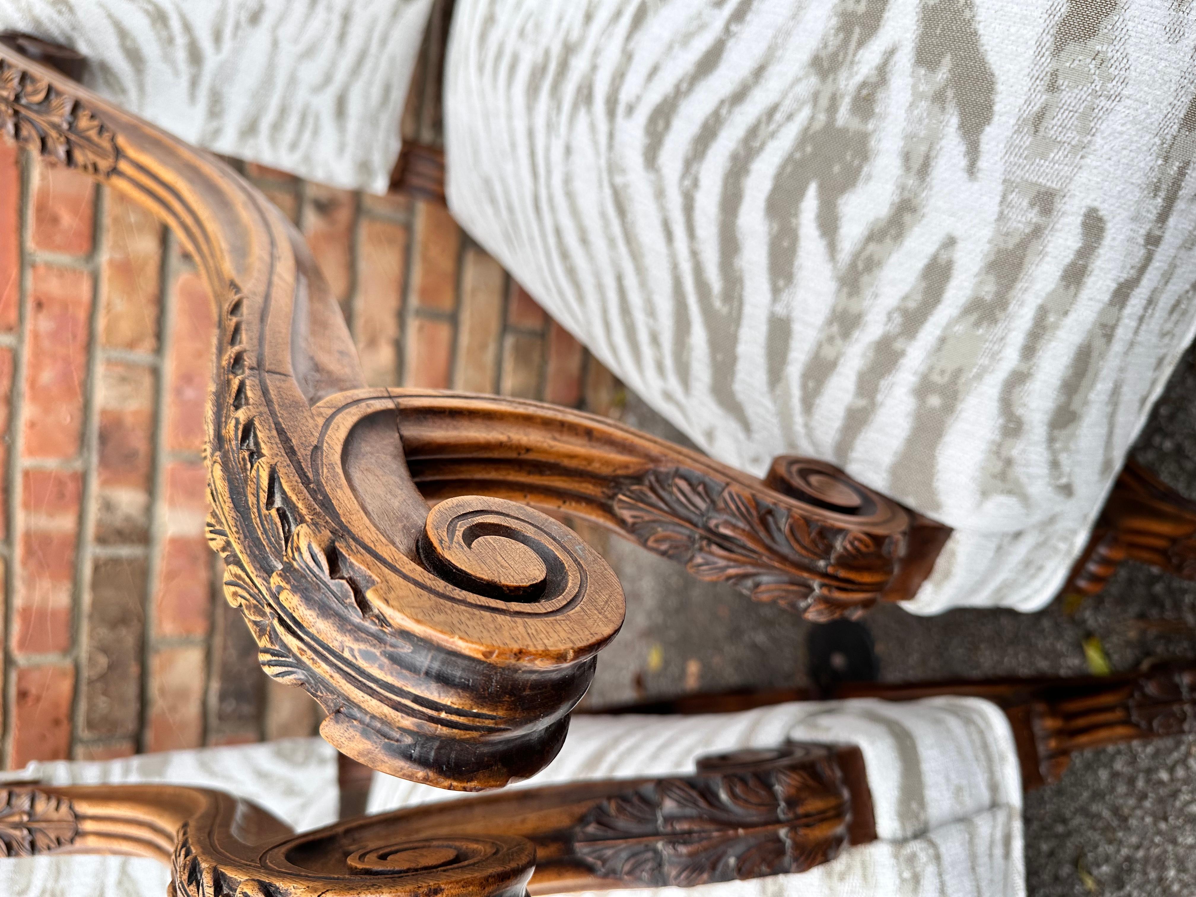 Antique French Library Chairs For Sale at 1stDibs