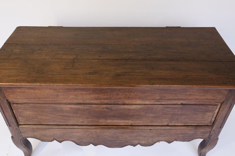 Antique French Linen Chest at 1stDibs