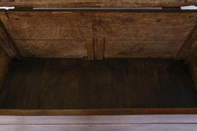 Antique French Linen Chest at 1stDibs