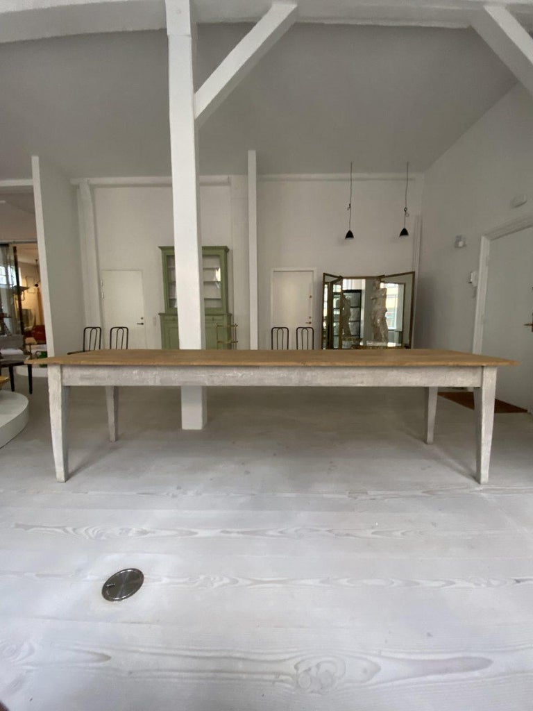 Antique French Long Dining Table-Provence at 1stDibs
