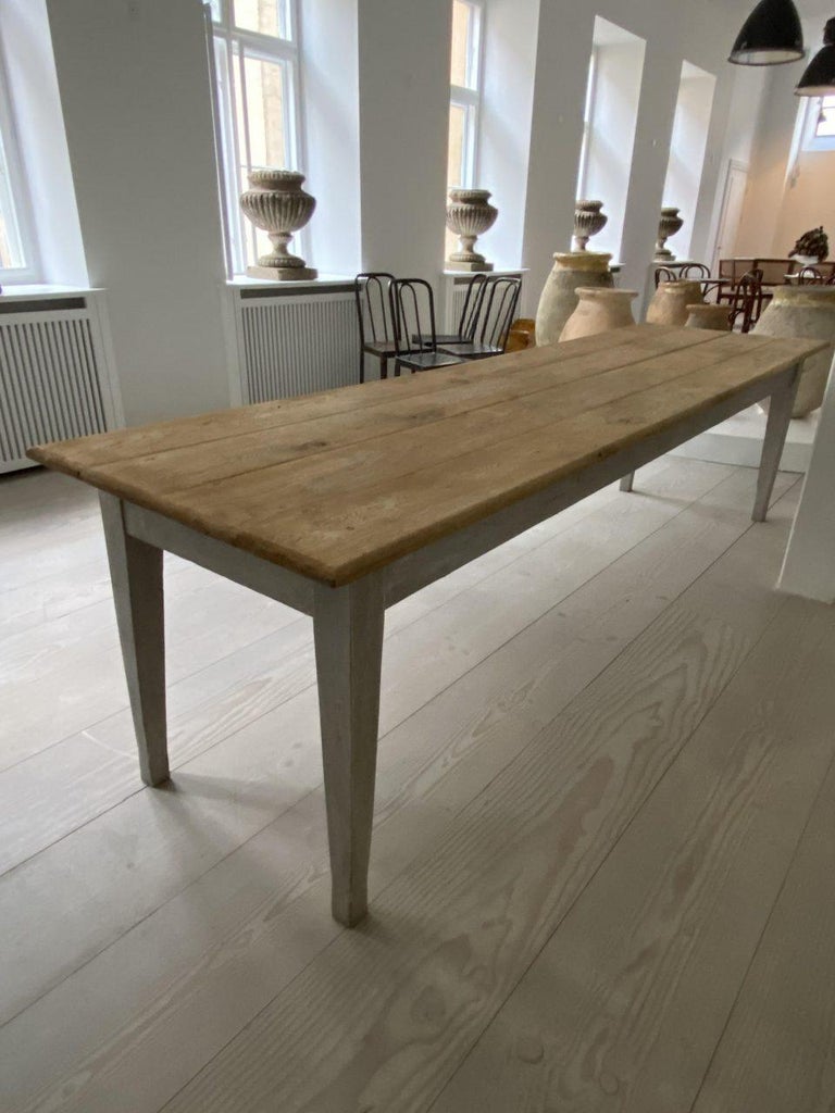 Antique French Long Dining Table-Provence at 1stDibs