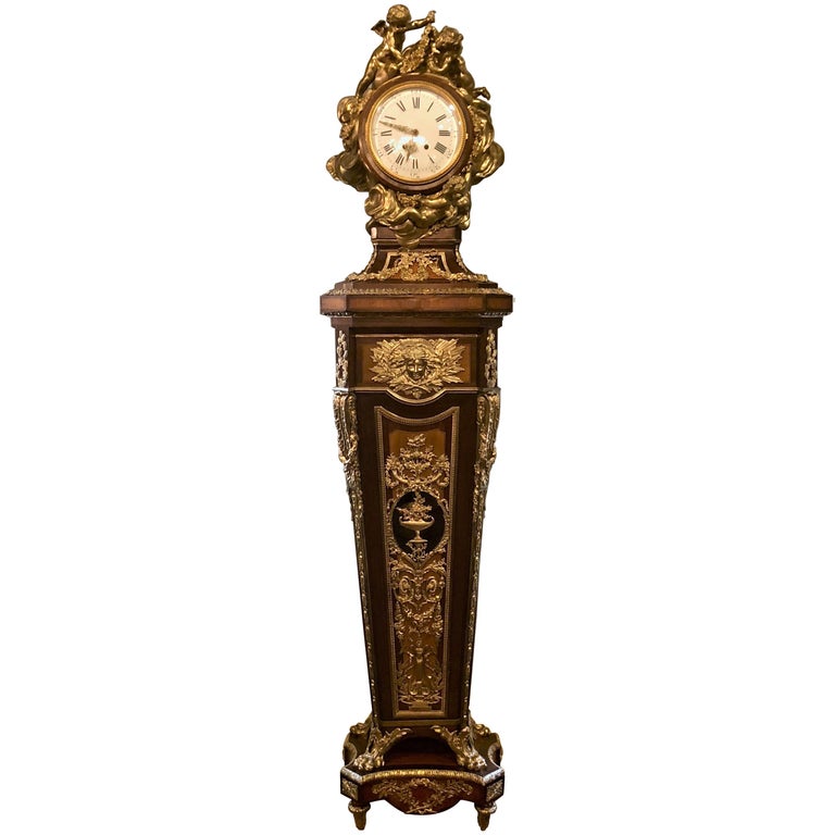 Antique French Louis XIV Longcase Clock, circa 1850-1880 at 1stDibs
