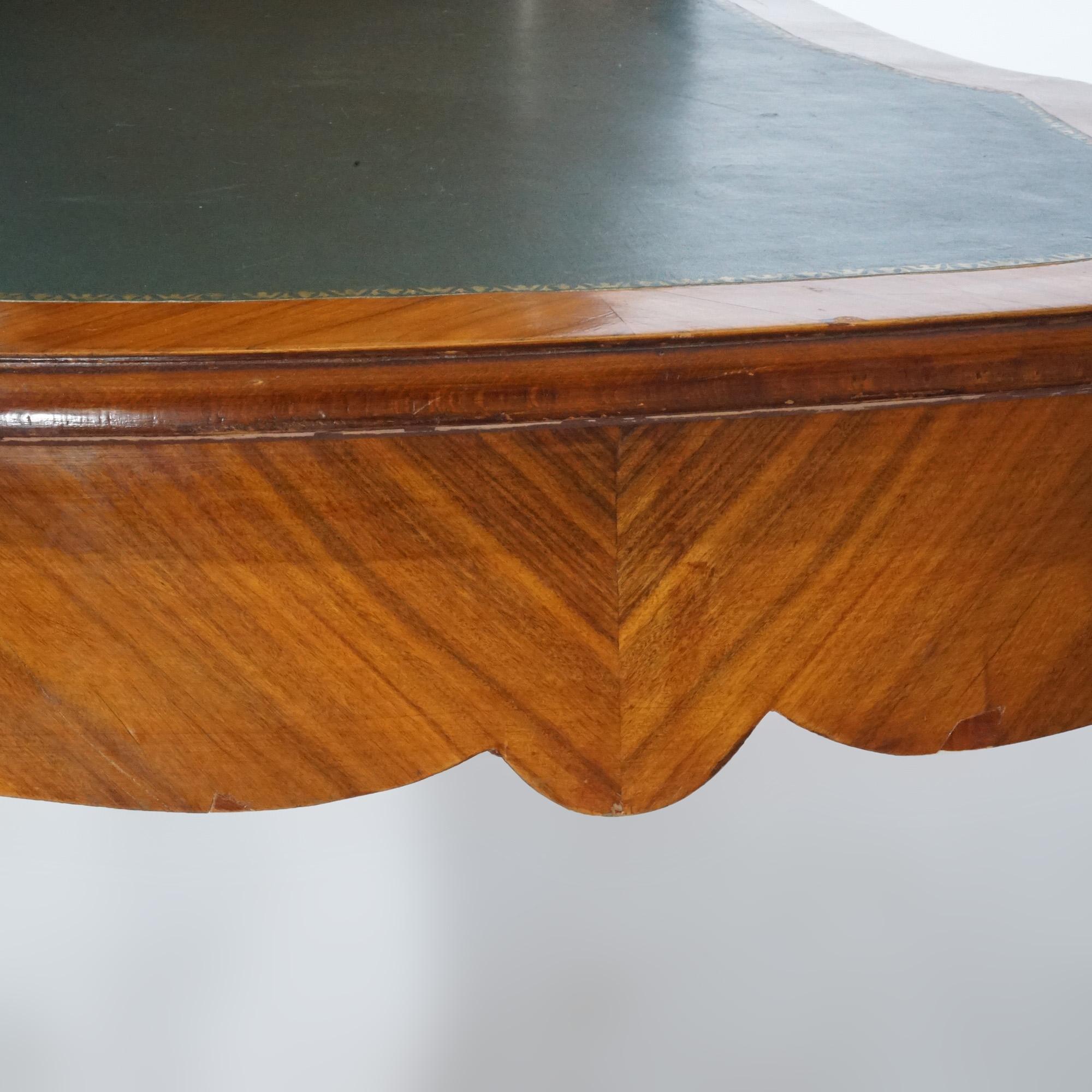 Antique French Louis XIV Style Satinwood and Kingwood Writing Desk ...