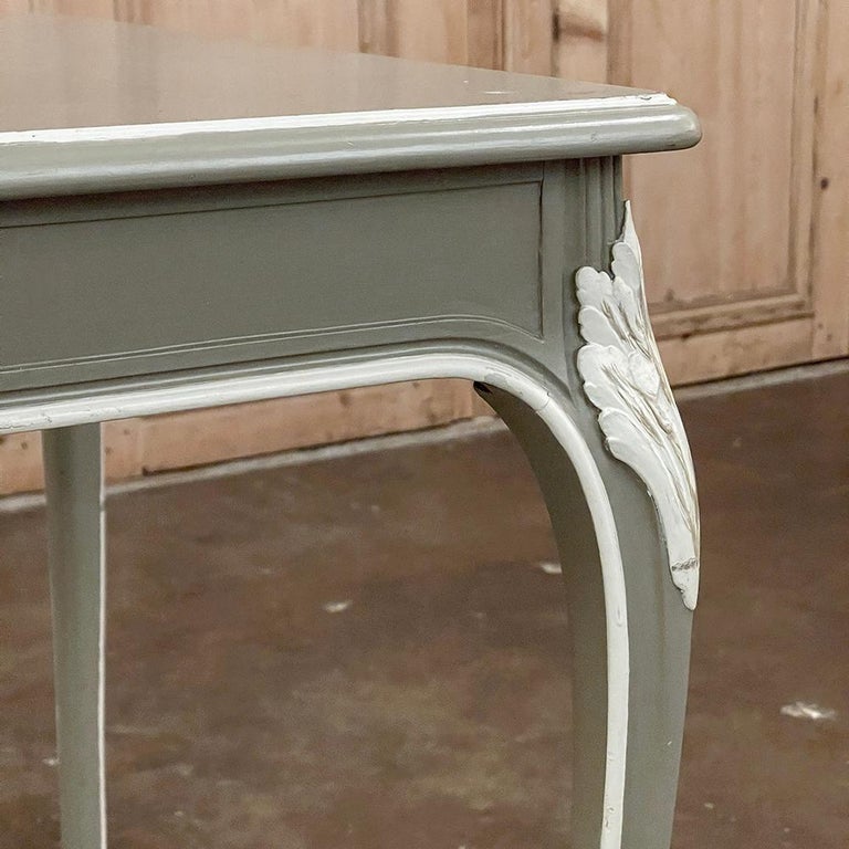 Antique French Louis XV Painted Occasional Table For Sale at 1stDibs