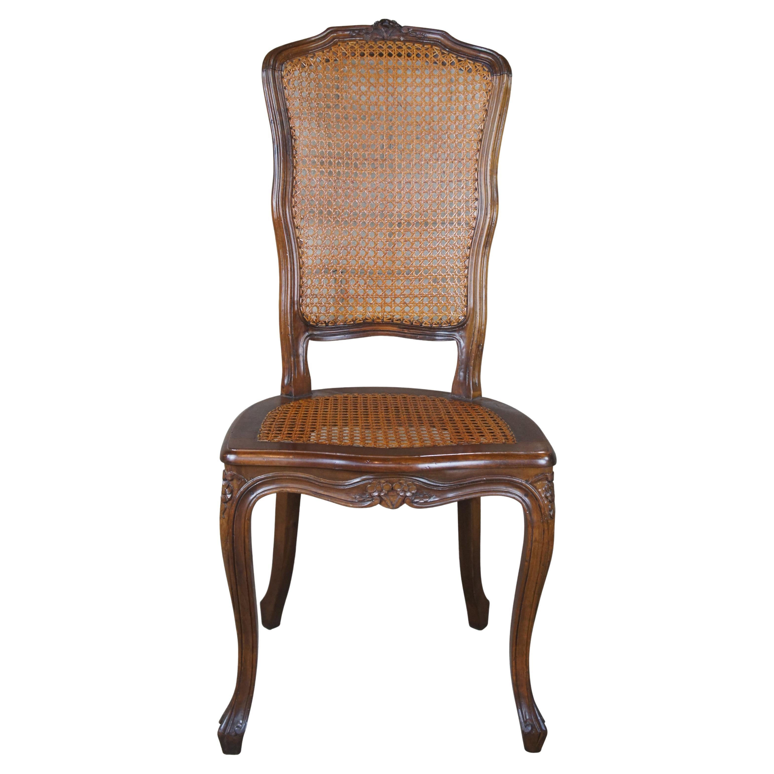 Petite French 1920's Clover Back Slipper Chair at 1stDibs