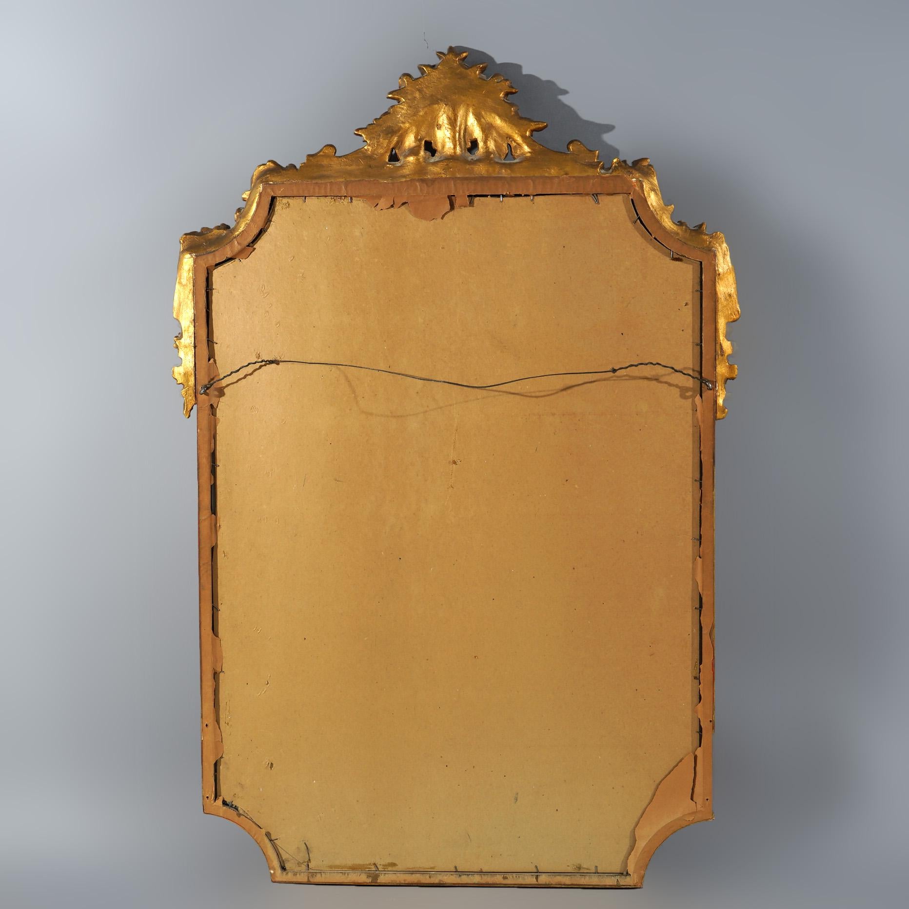 Antique French Louis XVI Style First Finish Giltwood Wall Mirror Circa ...