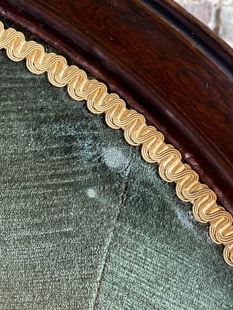 Antique French Mahogany Two-Seat Sofa 19th Century, circa 1890 at ...