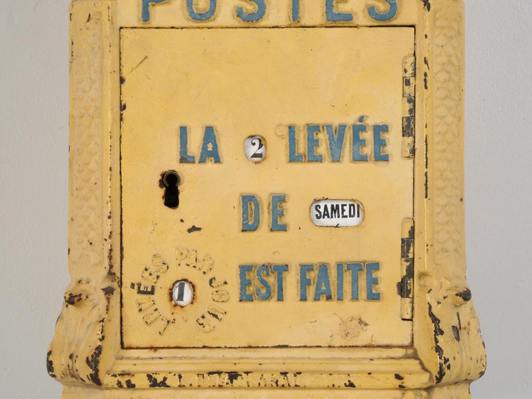 Antique French Mailbox from the Early 1900s at 1stDibs | vintage french ...