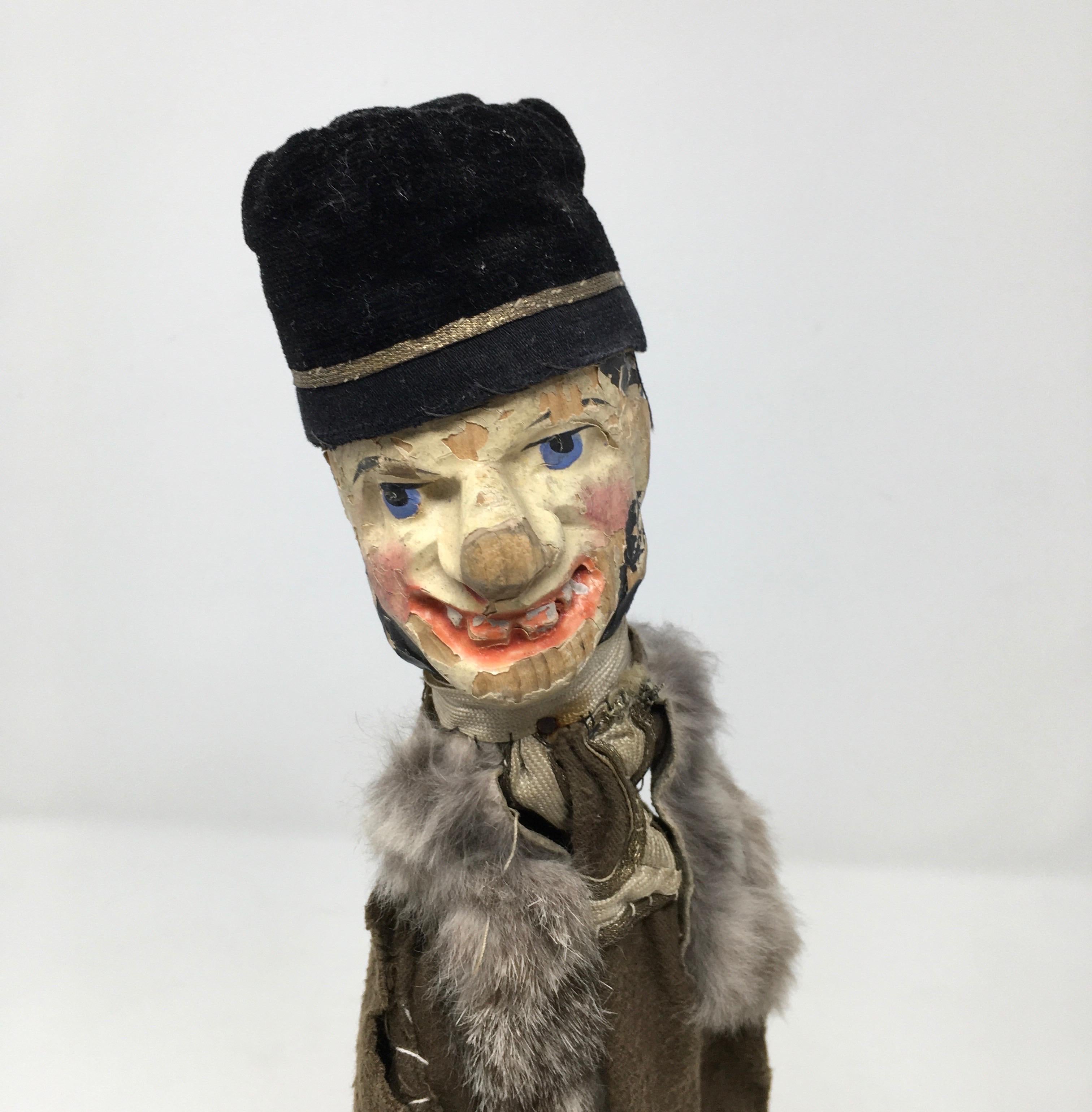 Antique French Marionette at 1stDibs | french marionettes, french ...