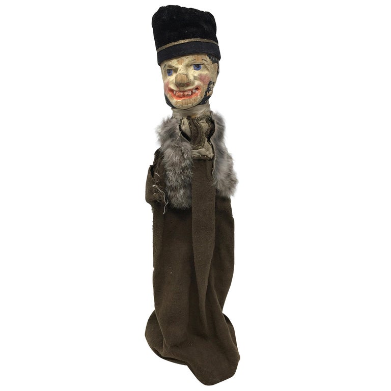 Antique French Marionette at 1stDibs | french marionettes, french ...