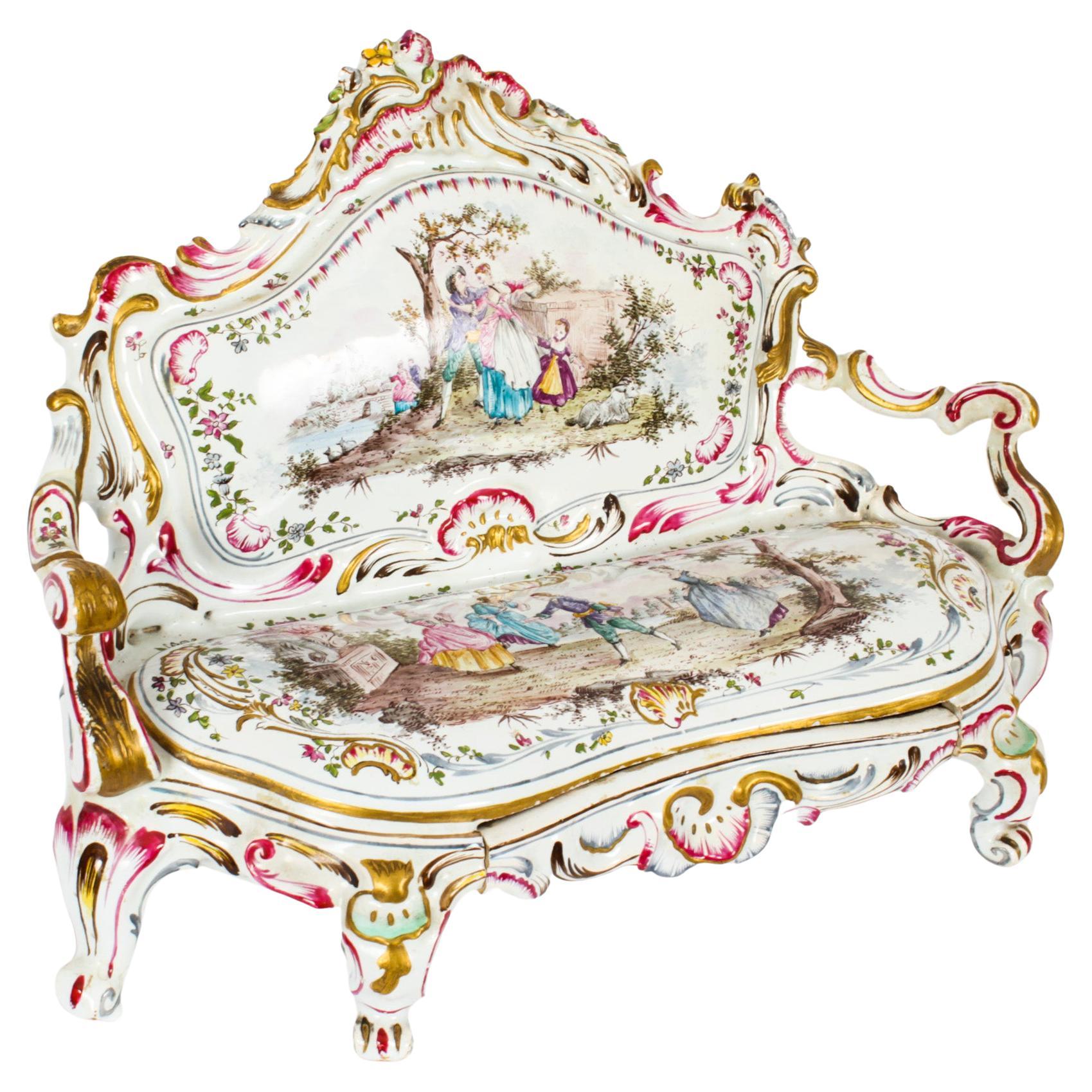 Antique French "Japonesque" Porcelain dish by Louis Pierre Malpass 19th ...