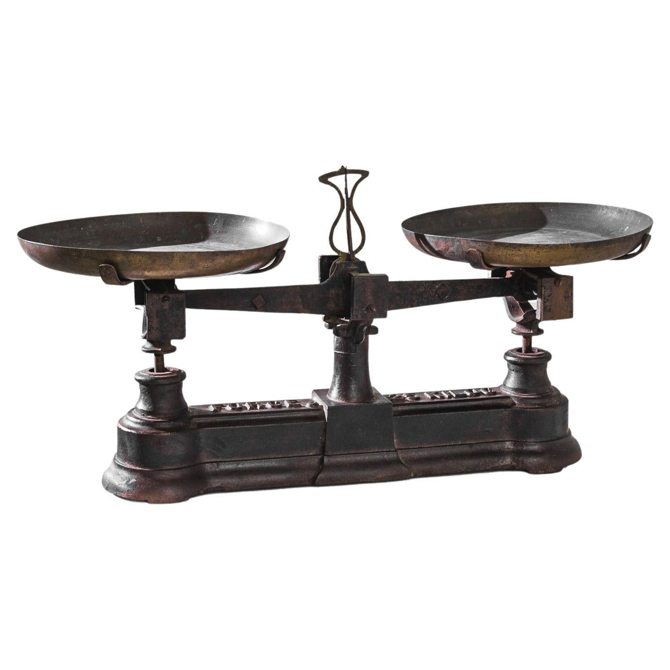 Antique Commercial Balance Scale by H. L. Becker in Brussels For Sale ...