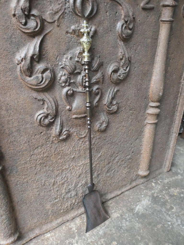 Antique French Napoleon III Fireplace Shovel or Fire Shovel For Sale at ...