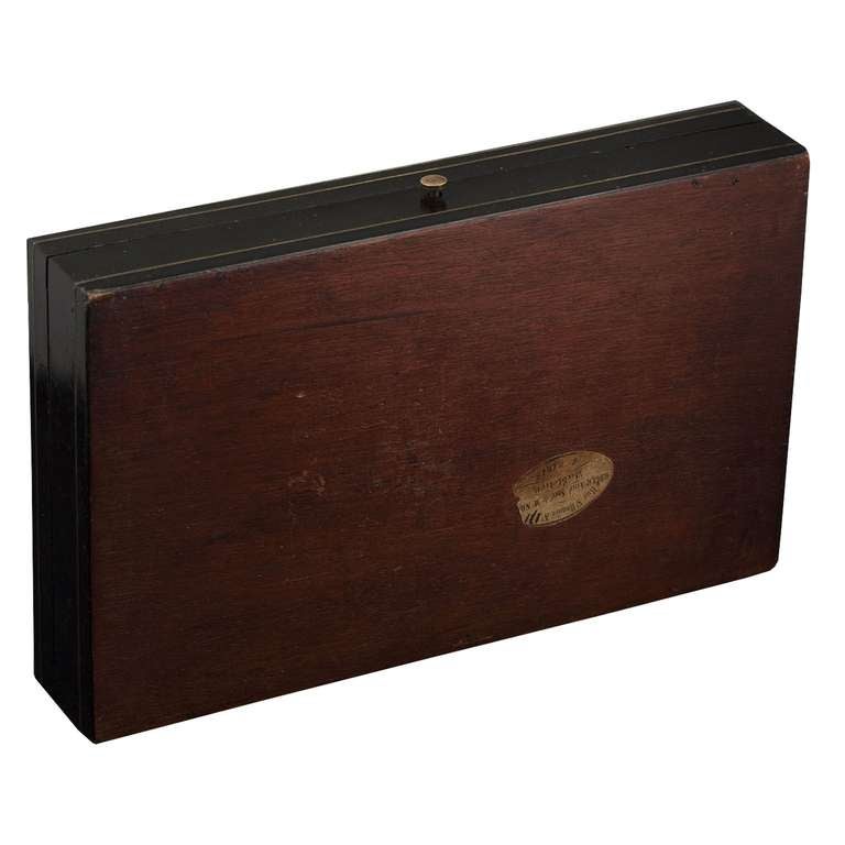 Antique French Napoleon III Game Box in Boulle Marquetry For Sale at ...