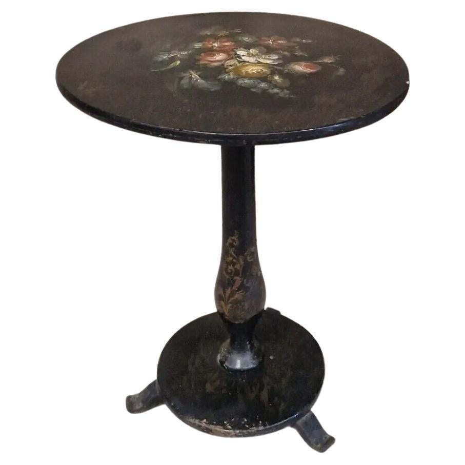 Antique French Napoleon III Pedestal Table For Sale at 1stDibs